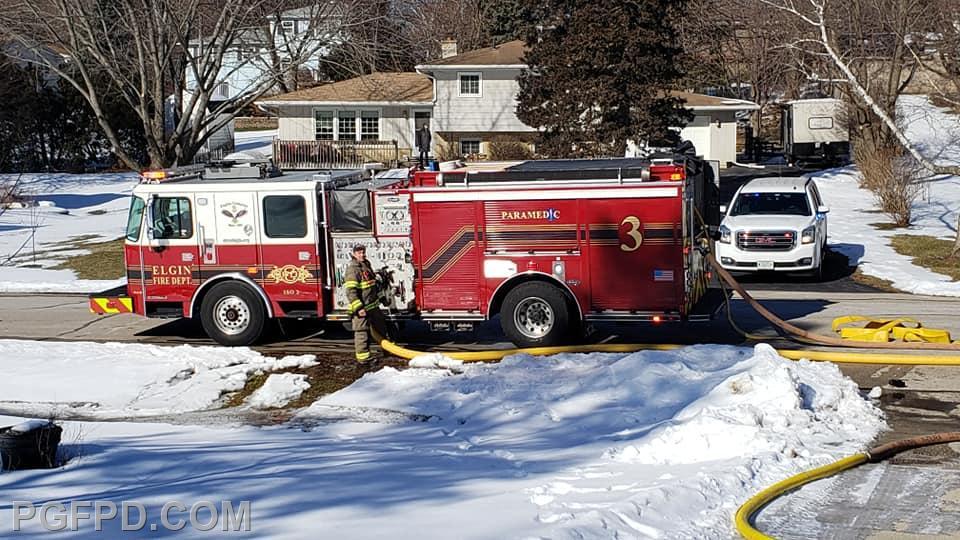 House Fire - Pingree Grove & Countryside Fire Protection District