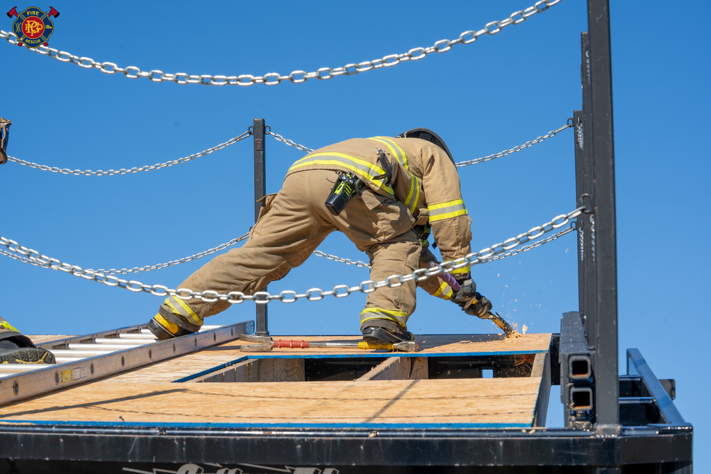 Roof Prop Training - Pingree Grove & Countryside Fire Protection District