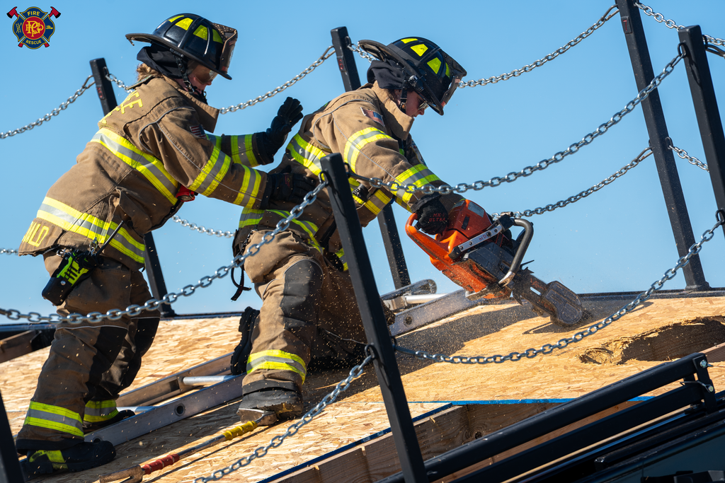 Roof Prop Training - Pingree Grove & Countryside Fire Protection District
