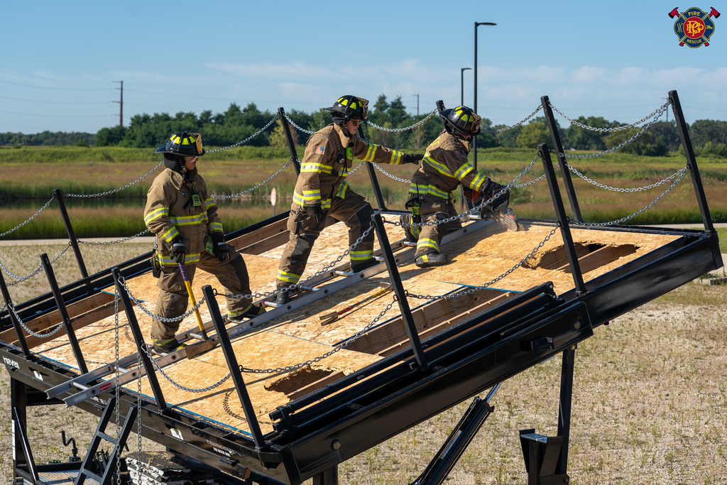 Roof Prop Training - Pingree Grove & Countryside Fire Protection District