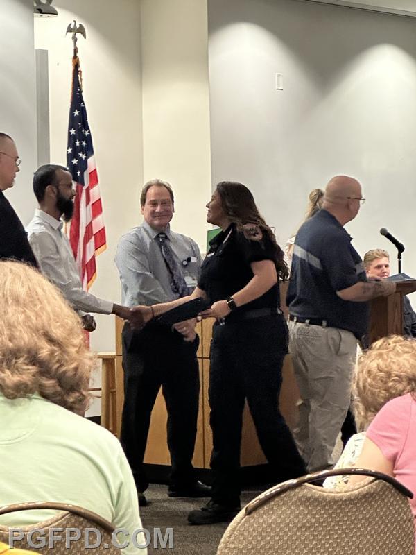 Paramedic Graduation - Pingree Grove & Countryside Fire Protection District