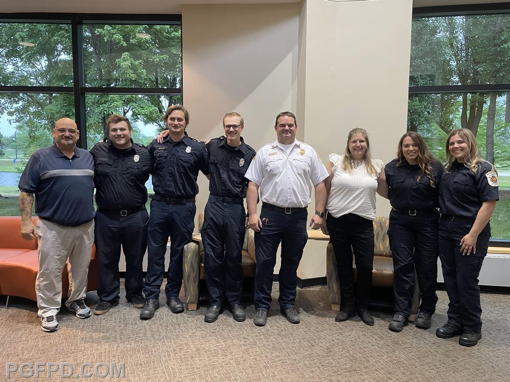 Paramedic Graduation - Pingree Grove & Countryside Fire Protection District