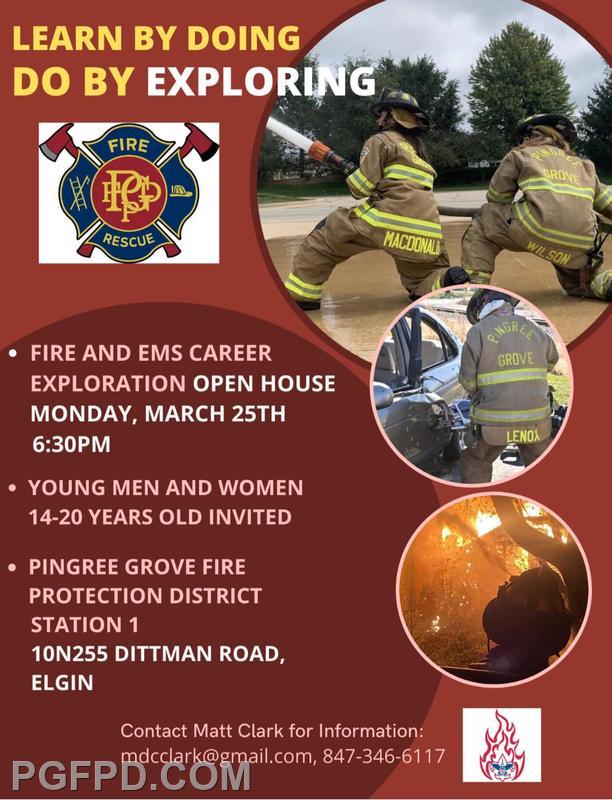 New Explorer Post - Pingree Grove & Countryside Fire Protection District