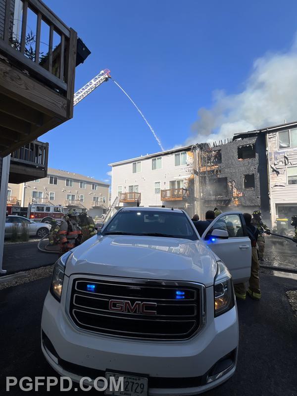 Townhome Fire - Pingree Grove & Countryside Fire Protection District