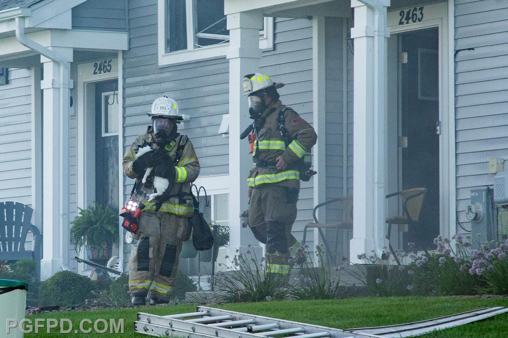 Townhome Fire - Pingree Grove & Countryside Fire Protection District