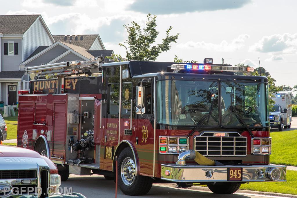 Townhome Fire - Pingree Grove & Countryside Fire Protection District