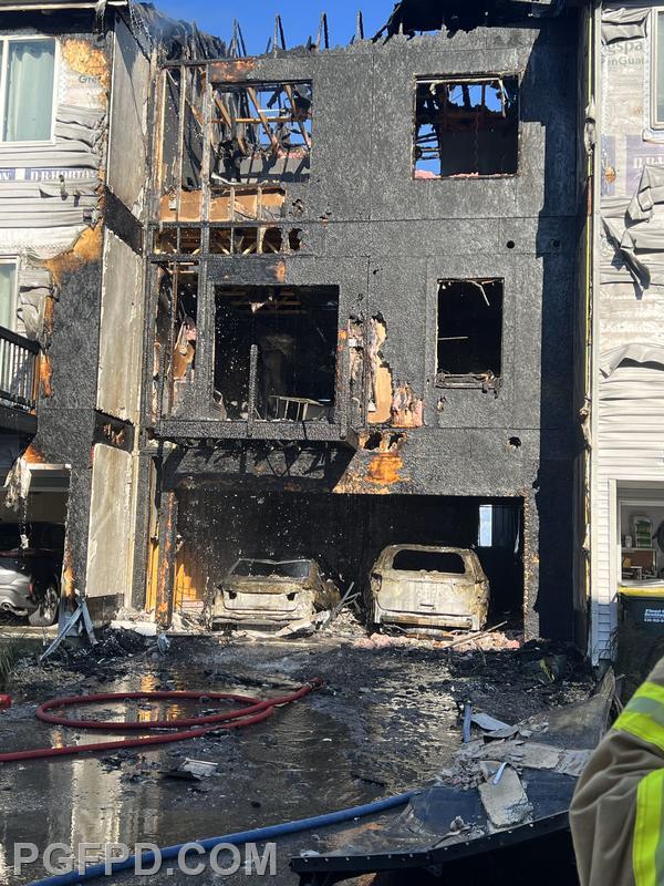 Townhome Fire - Pingree Grove & Countryside Fire Protection District